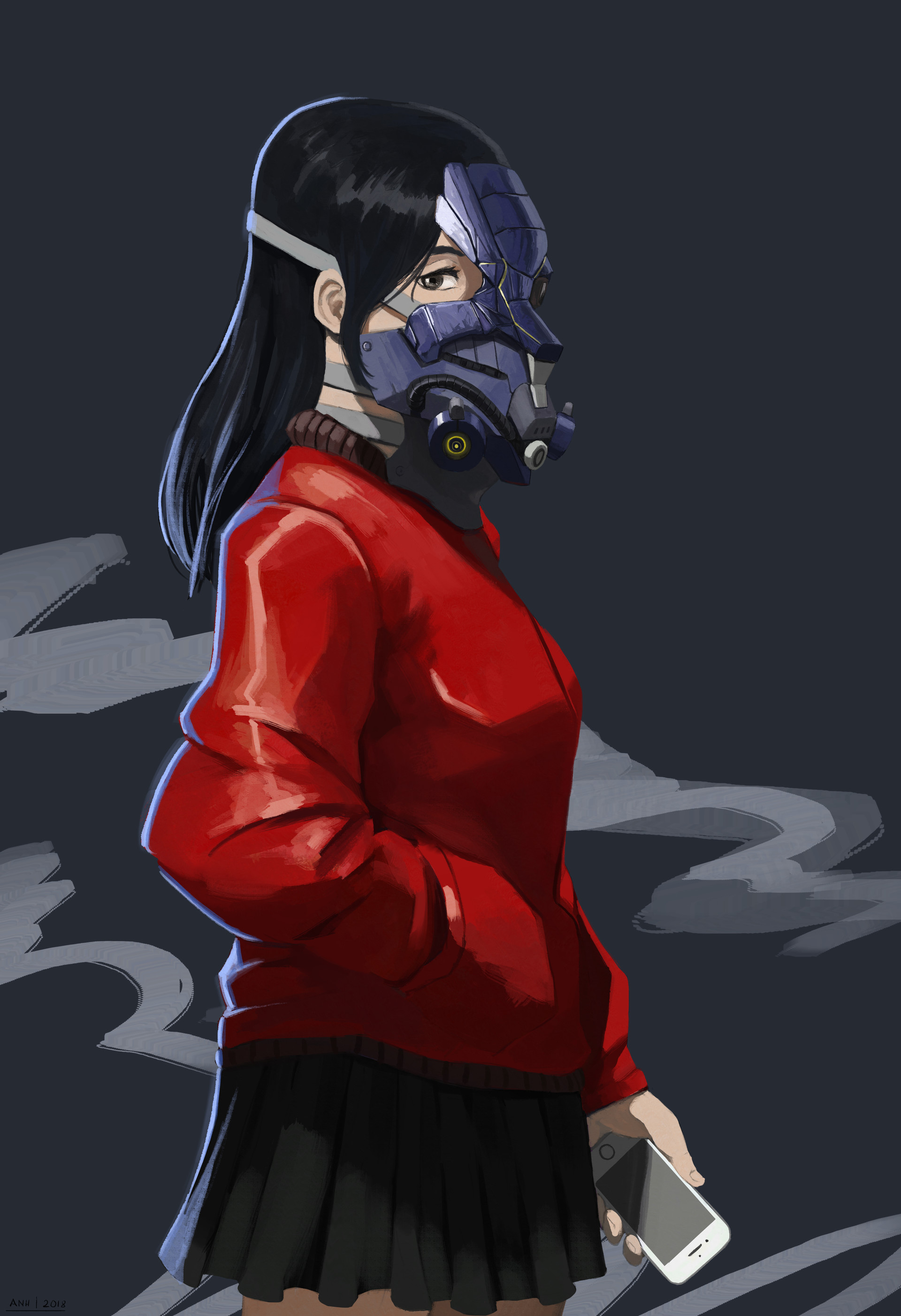 ArtStation - Masked Individual