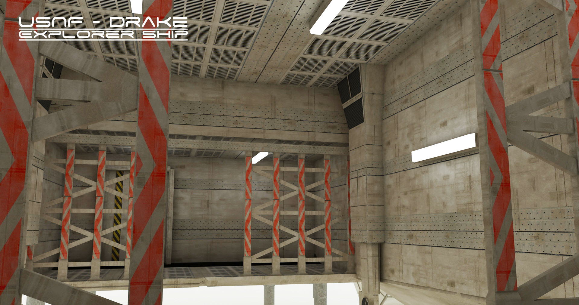 Shaun Williams - CDF Explorer class Space Ship - Drake