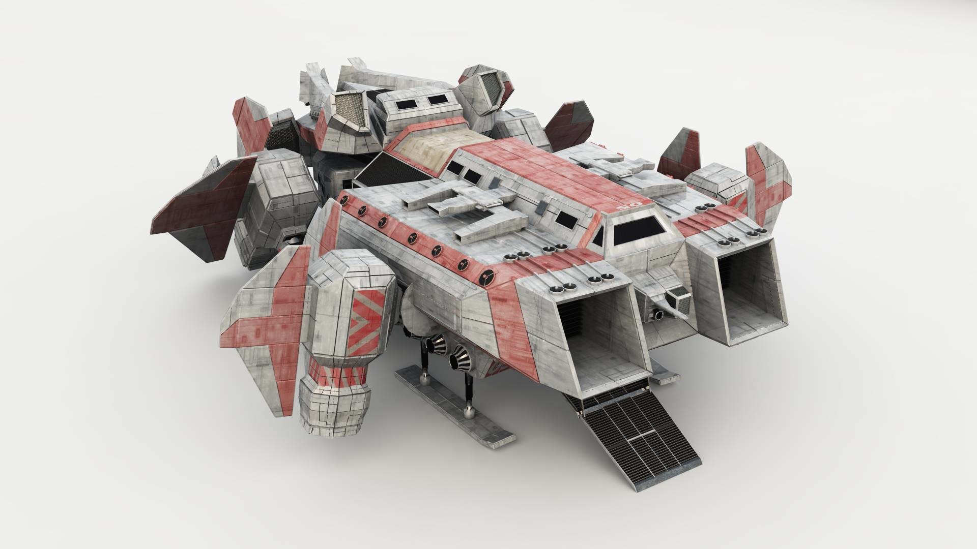 Shaun Williams - CDF Explorer class Space Ship - Drake