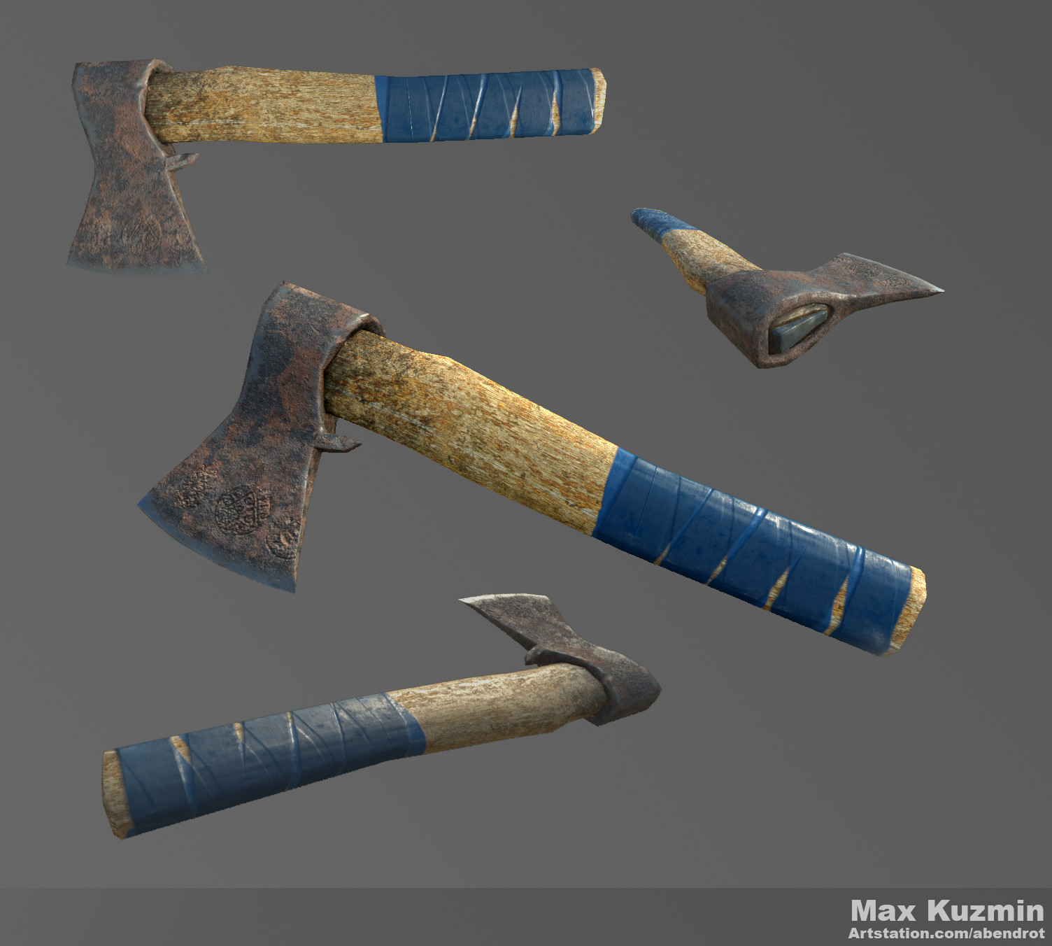 ArtStation - Metall Axe