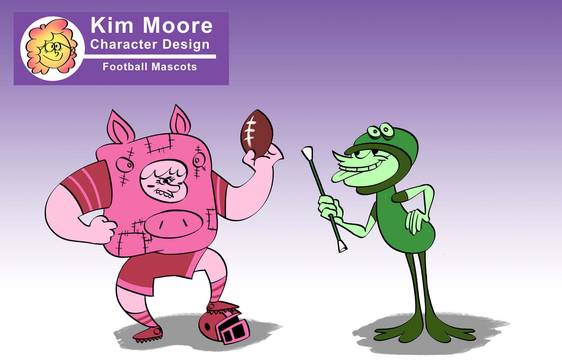 ArtStation - UPA Cartoon Modern Mascots