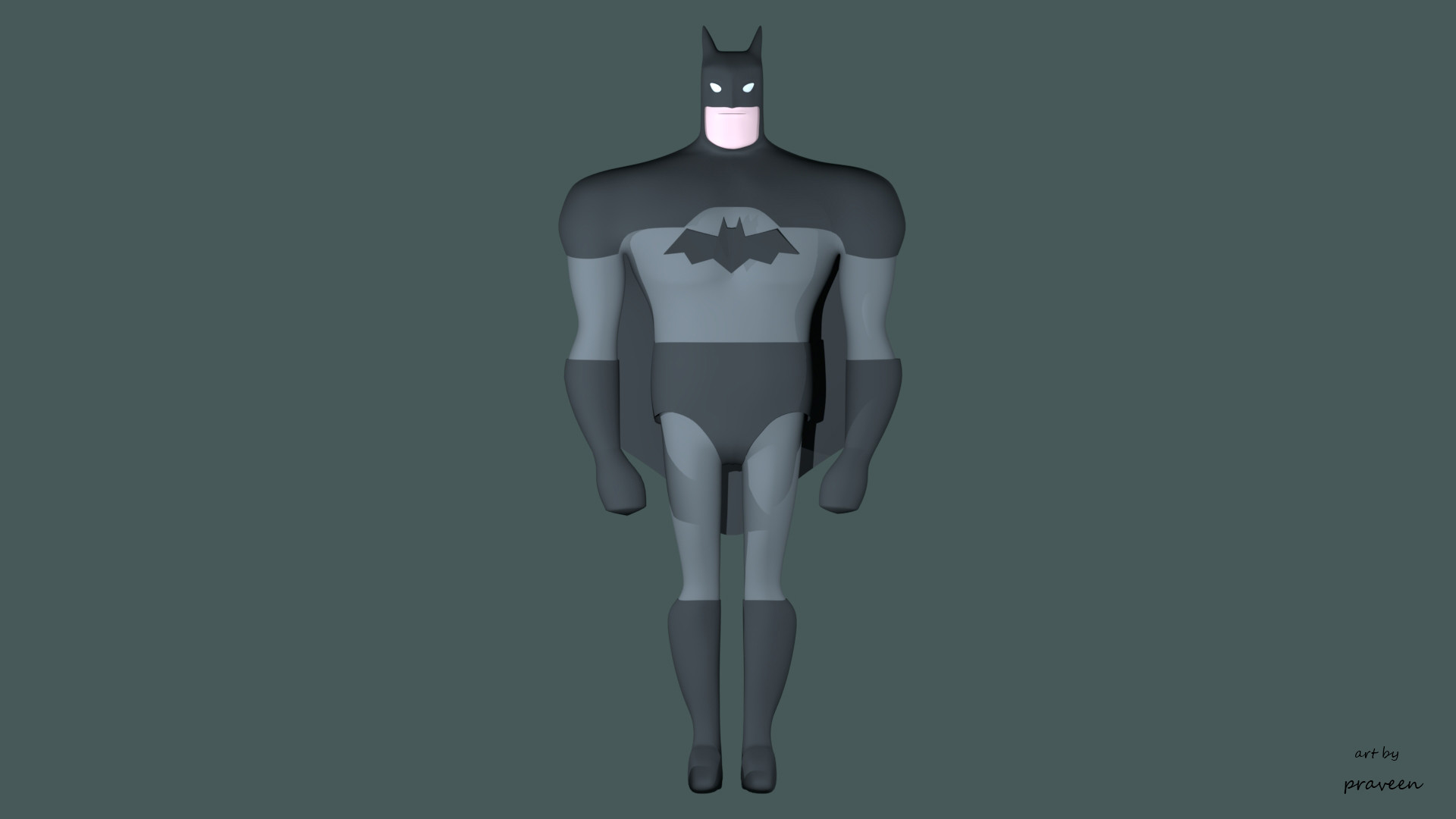 ArtStation - Batman cartoon art