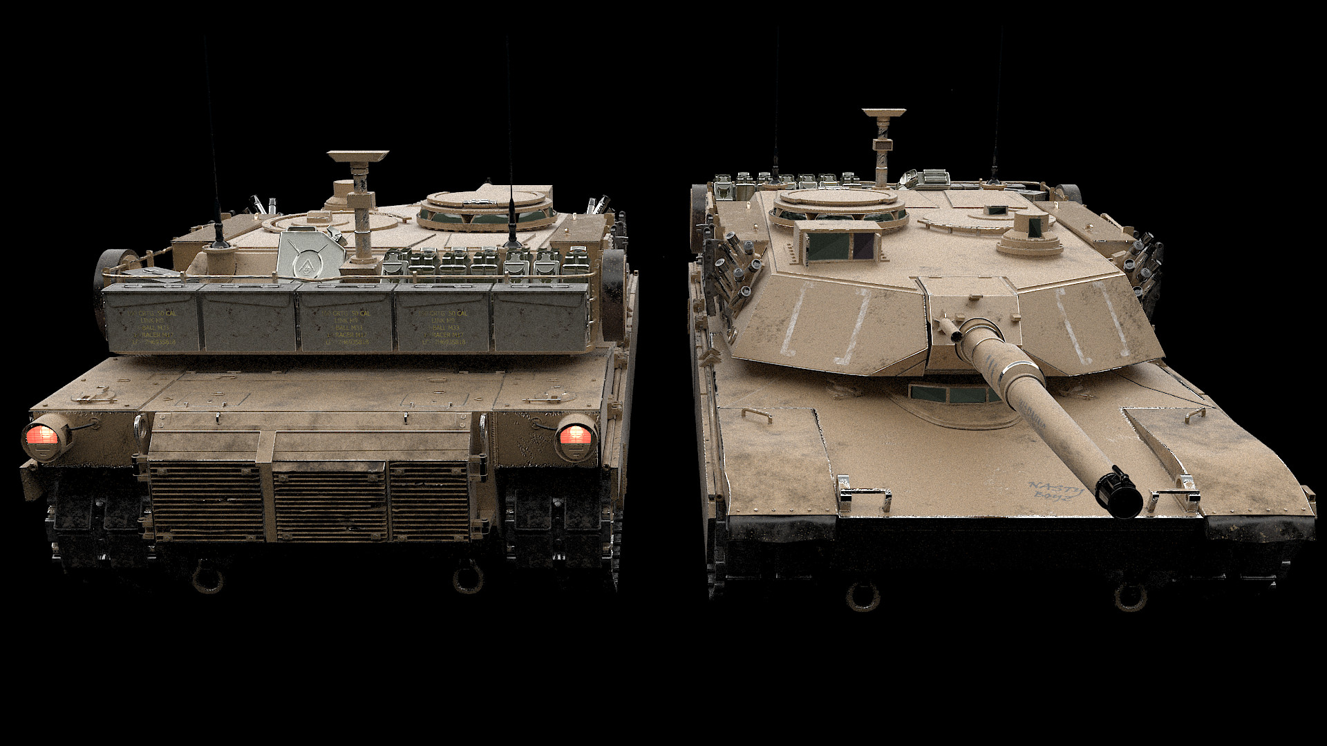 ArtStation - M1 Abrams