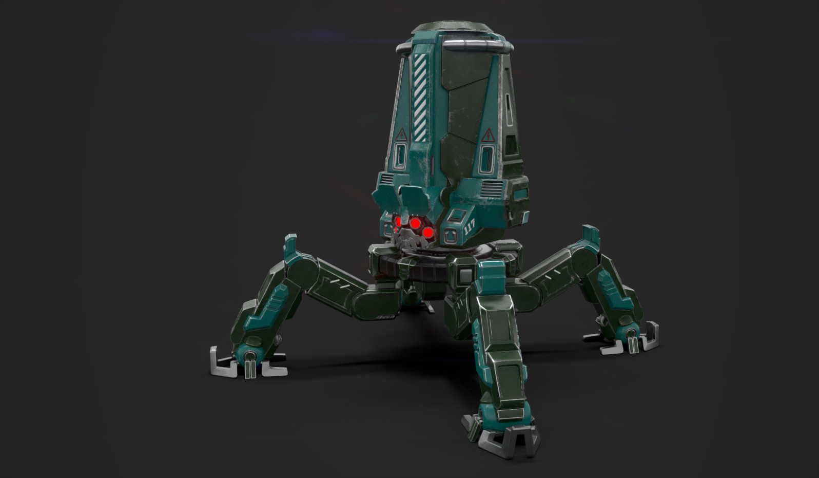 ArtStation - Scavaging Mech