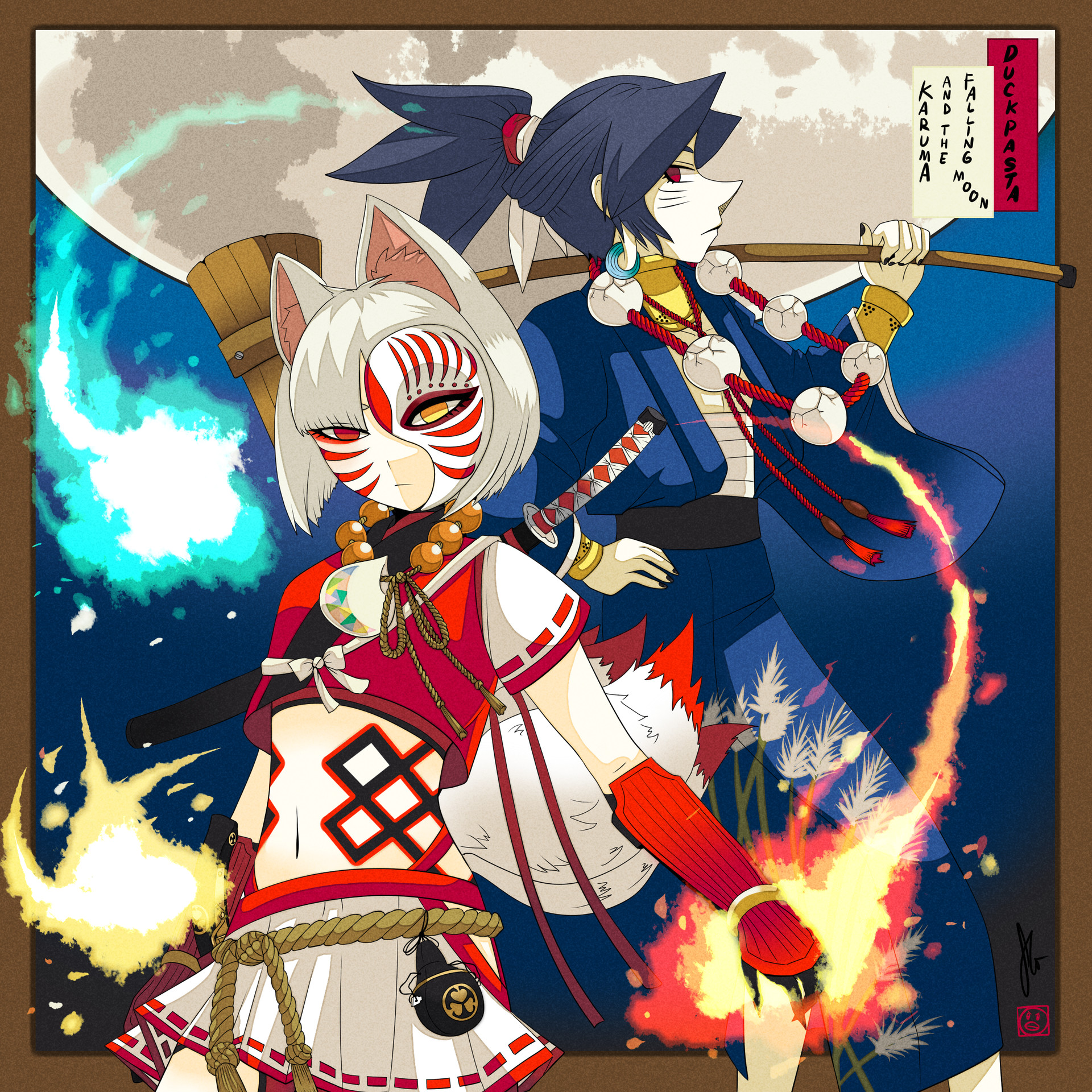 ArtStation - Karuma and the Rabbit's Moon