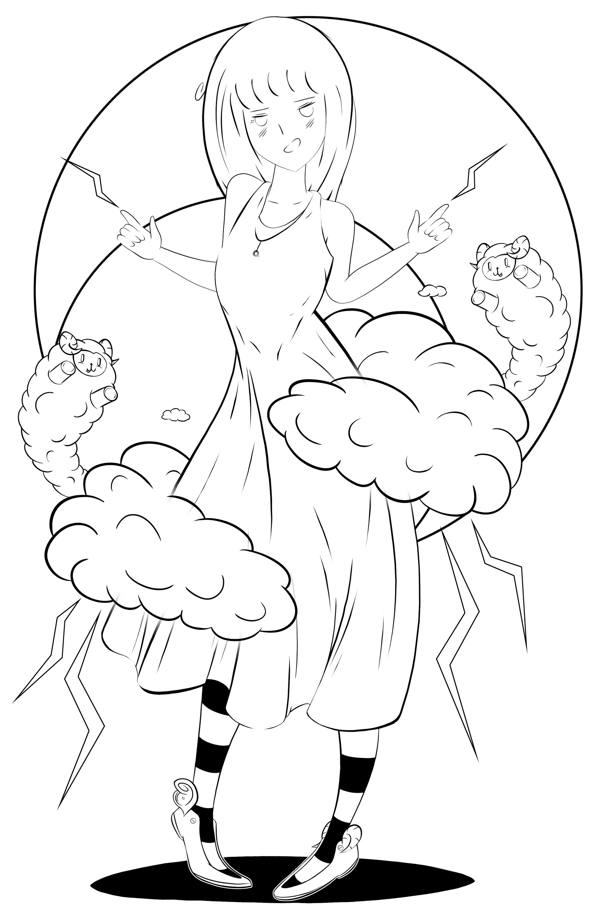 ArtStation - Tempest [Line Art]