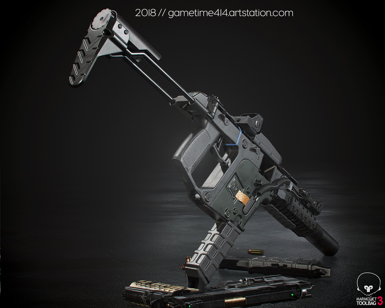 gametime 414 - Futuristic SMG