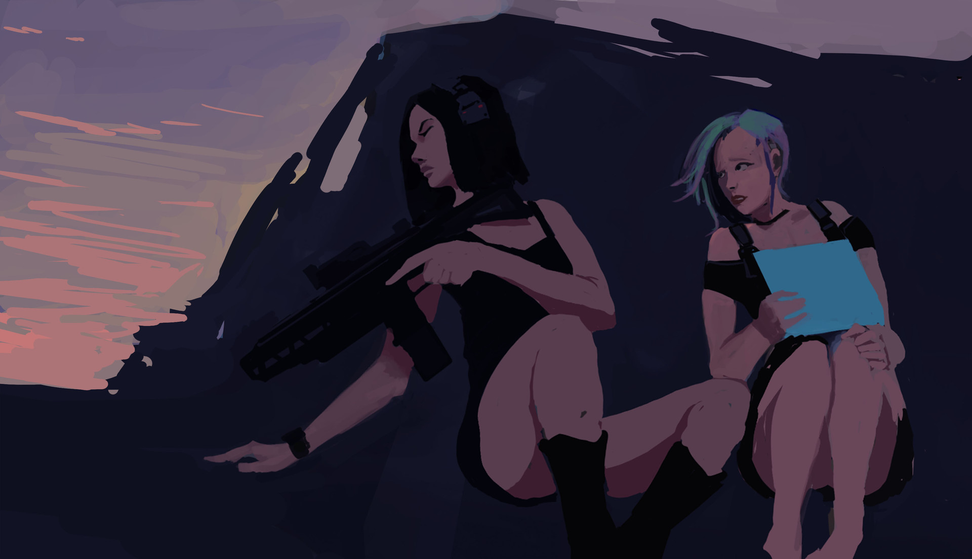 pinned down reference