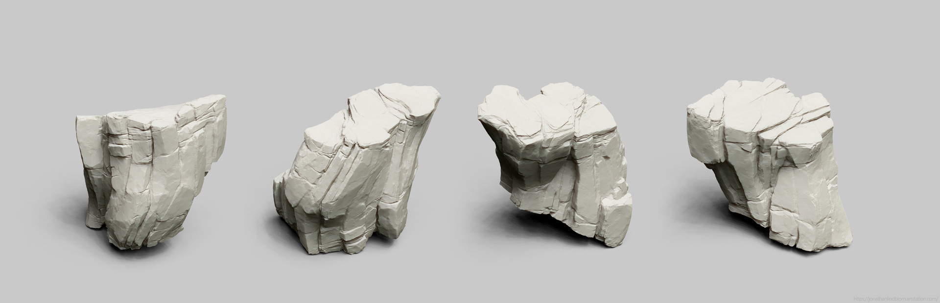 ArtStation - Rock sculpt