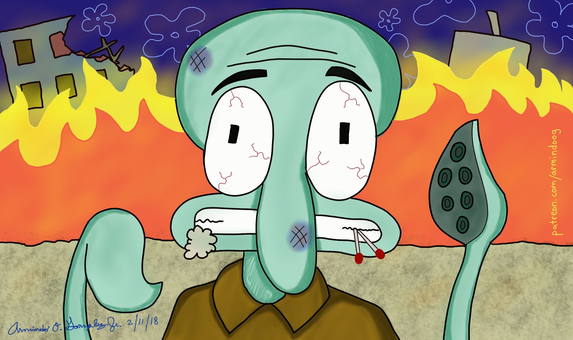Insane Squidward