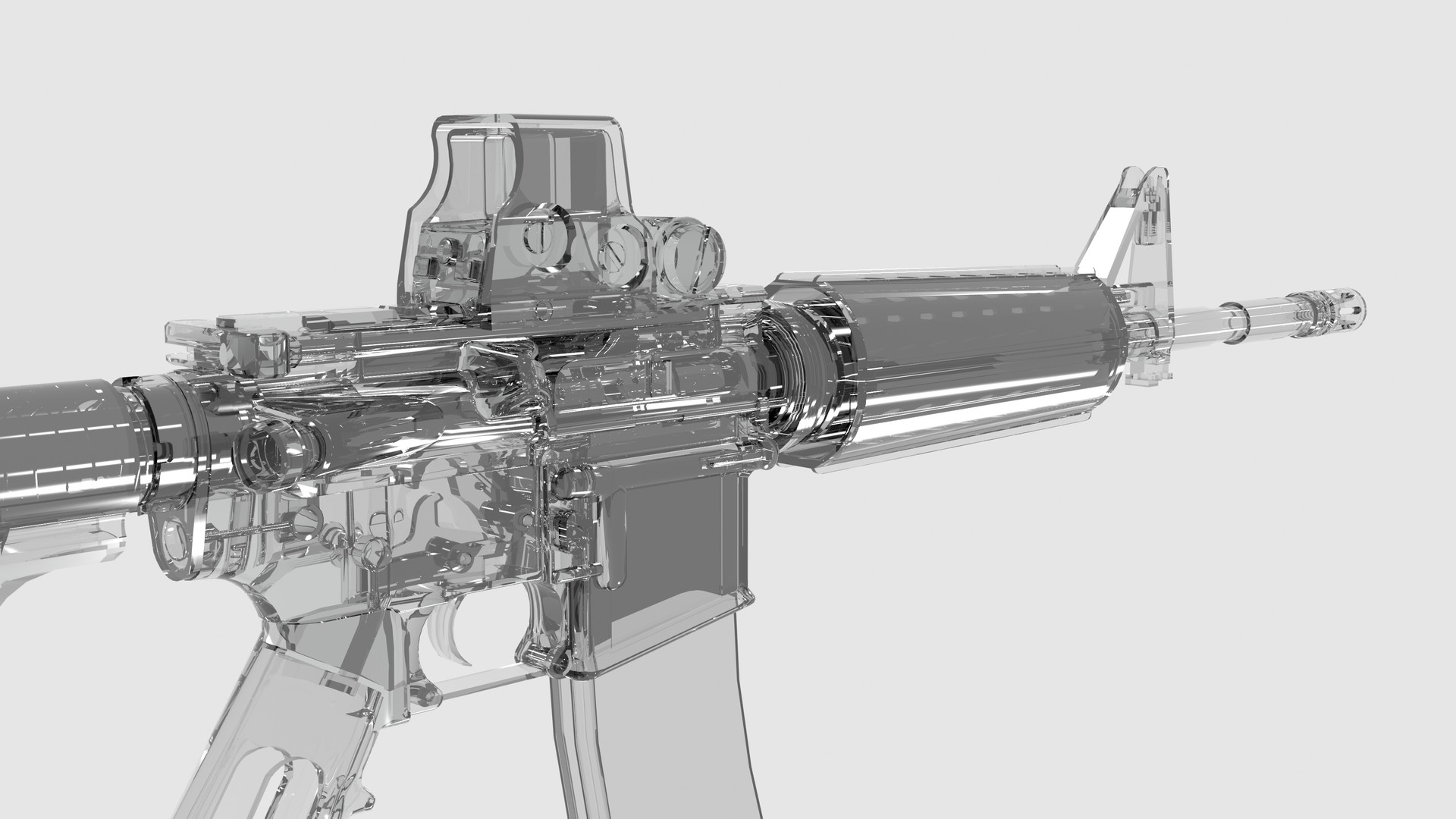 ArtStation - Ar 15 Fully Detailed (Vol 2 - WIP)