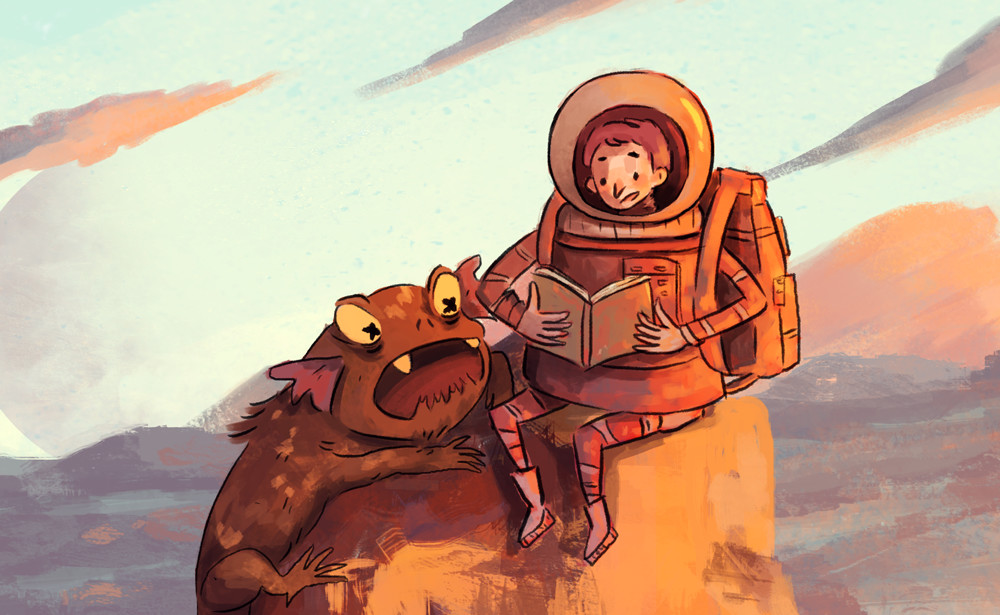 ArtStation - Alien friend