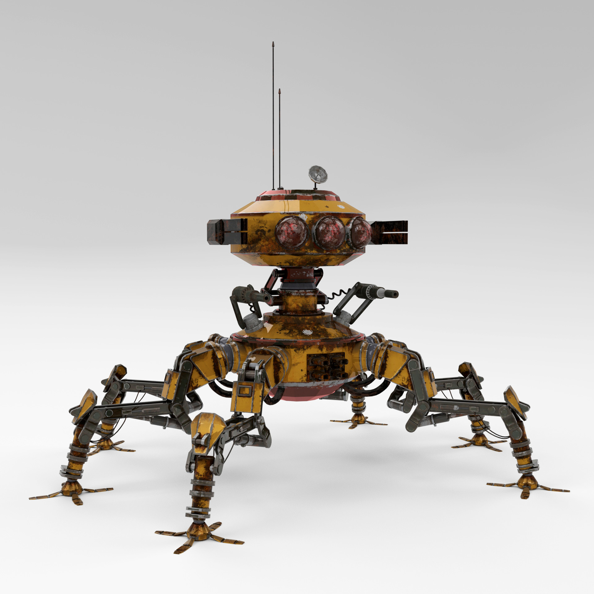 ArtStation - Spider Droid Thing