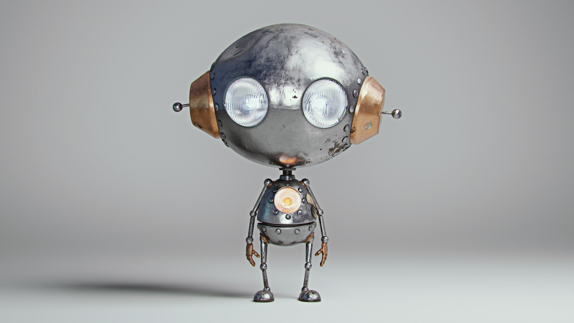 ArtStation - Robot - modelling exercise