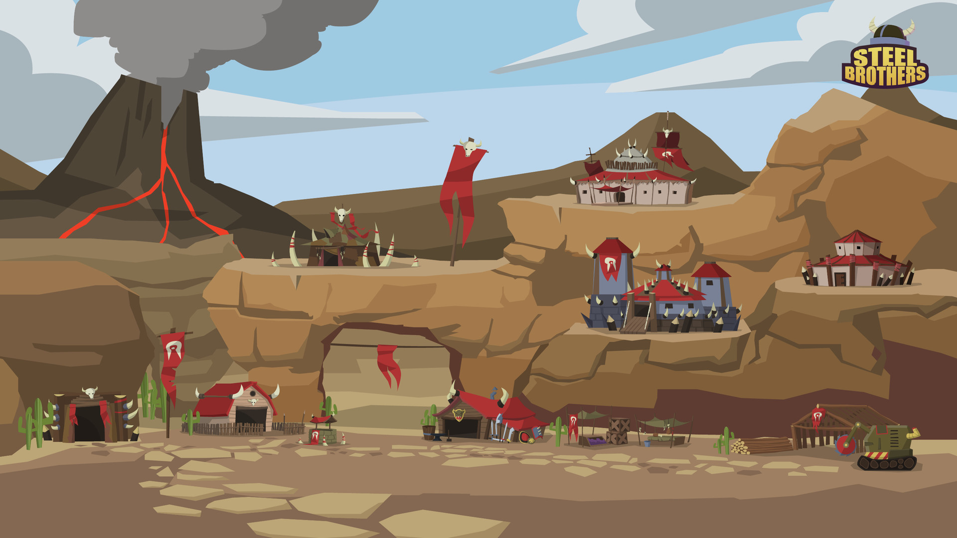 ArtStation - Orc settlement