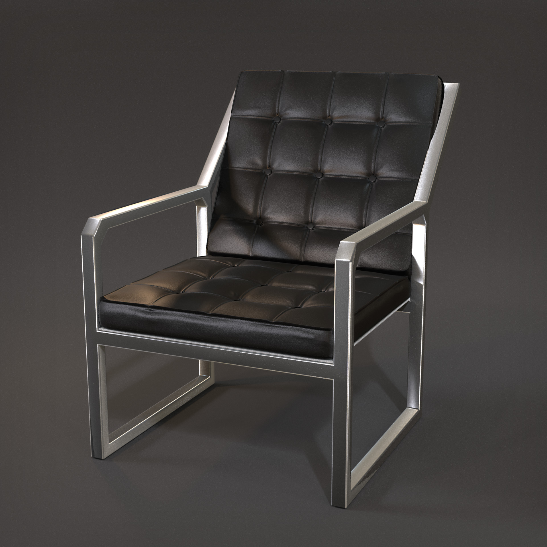 ArtStation - quilted chair