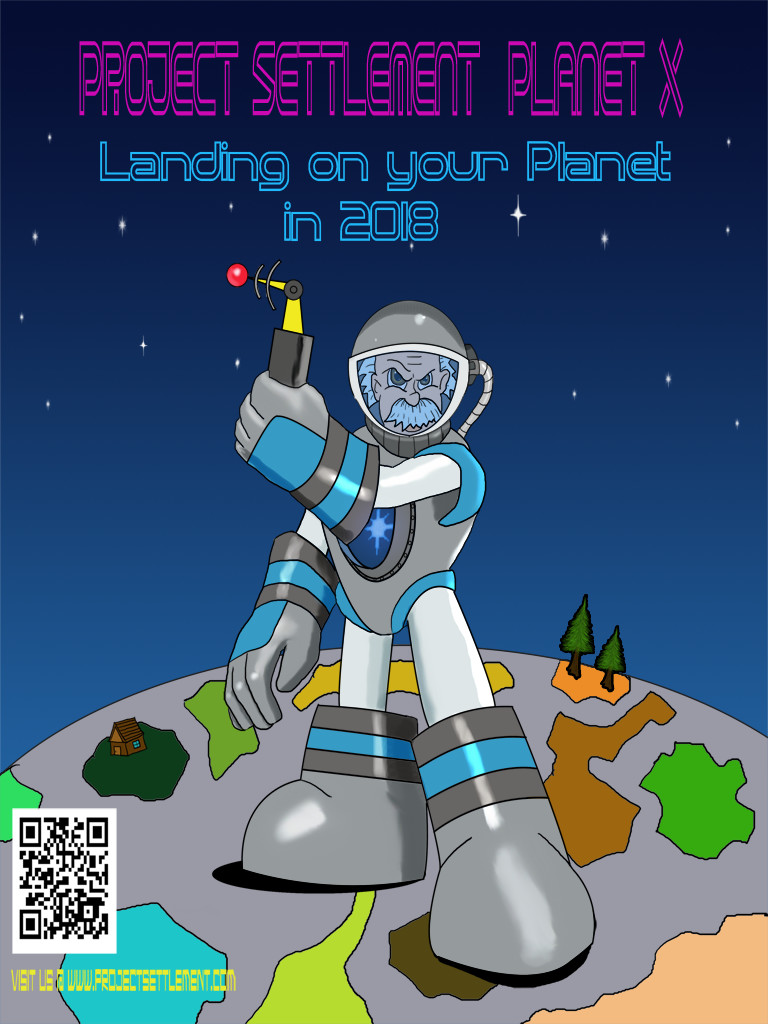 ArtStation - Project Settlement: Planet X Poster