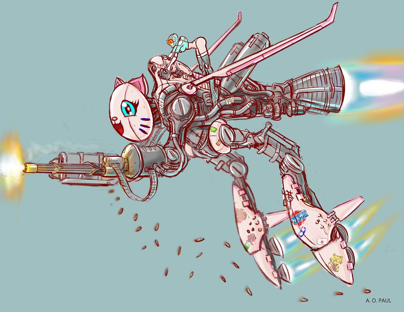 ArtStation - Mech Girl