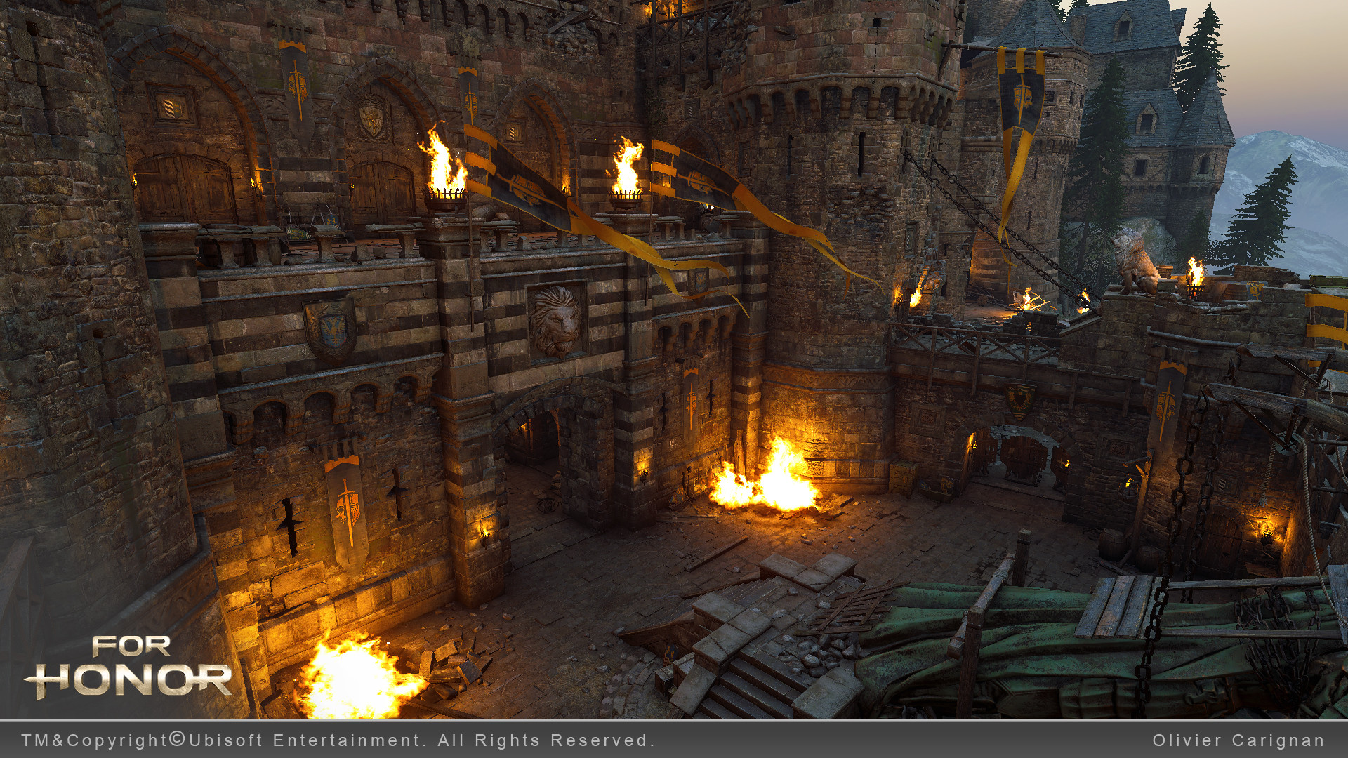 Olivier Carignan - For Honor Apollyon Castle