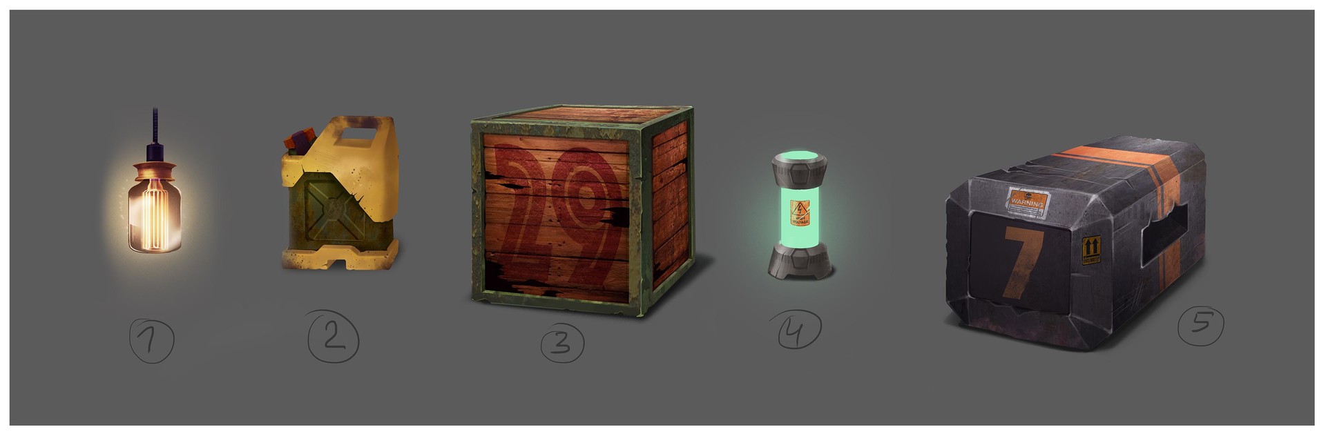 ArtStation - Game props #1