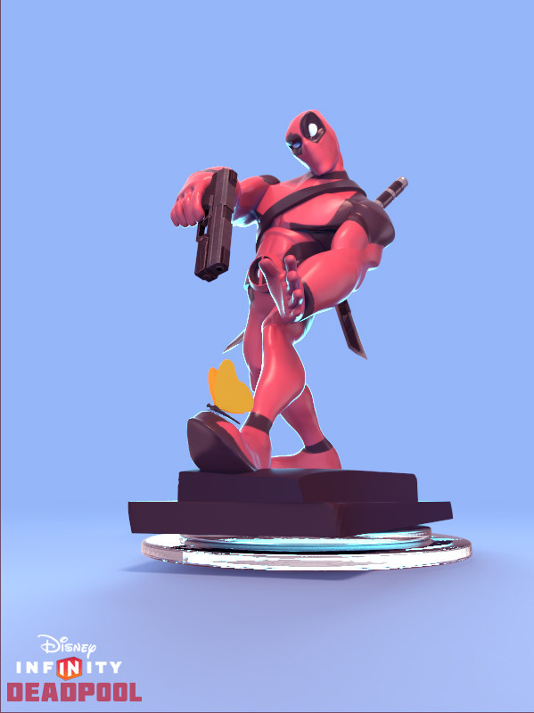 ArtStation - DEADPOOL DISNEY INFINITY fan art