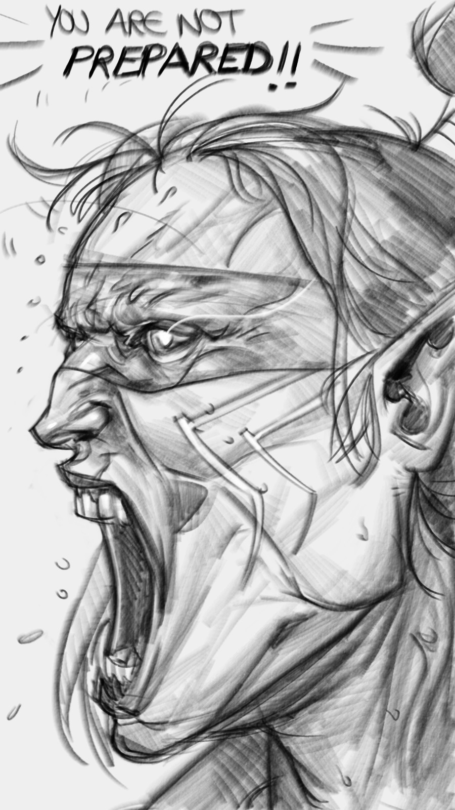 ArtStation - Illidan's rage