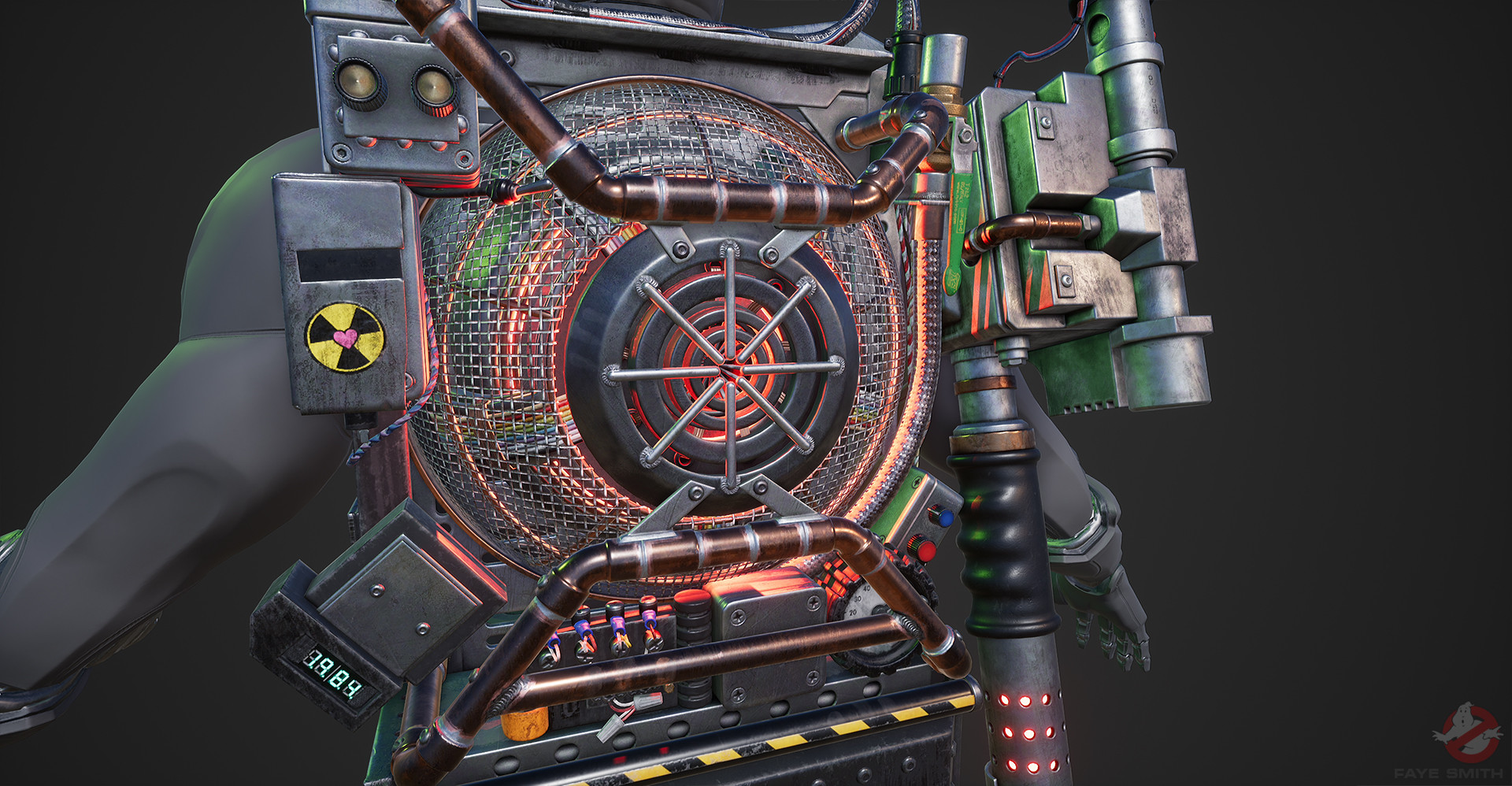 Faye Smith - Ghostbusters Proton Pack (Reboot 2016)