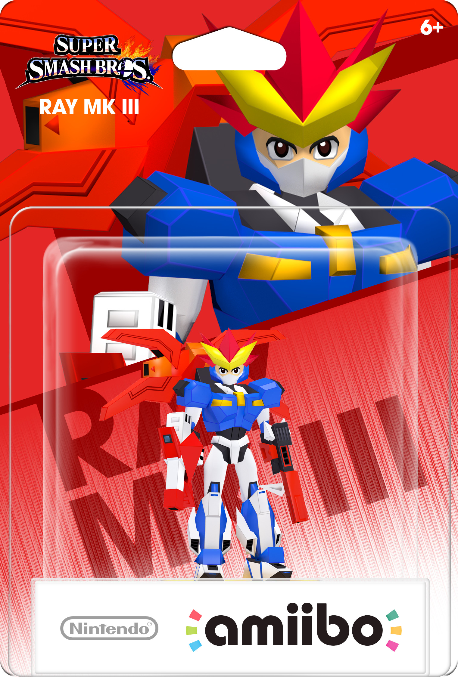 Angus Raisin - Ray Mk III Amiibo fan concept