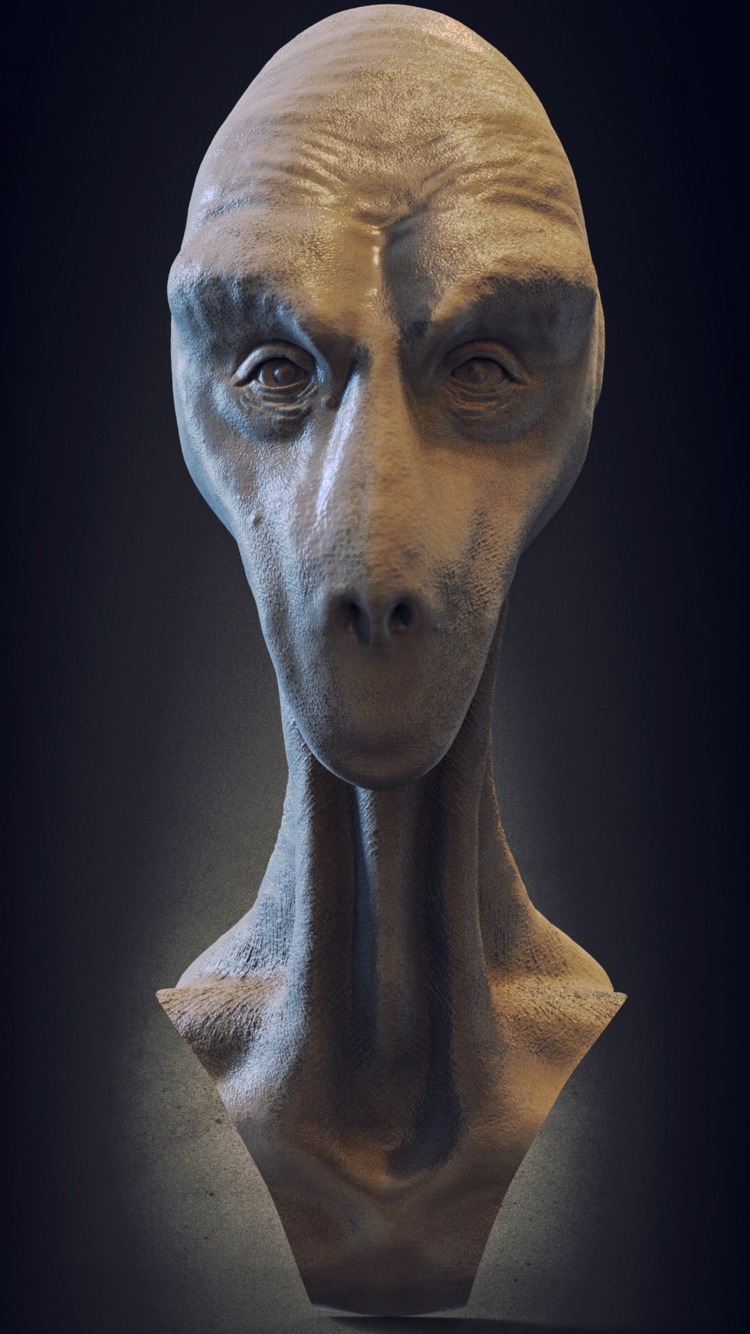 ArtStation - Head Alien design