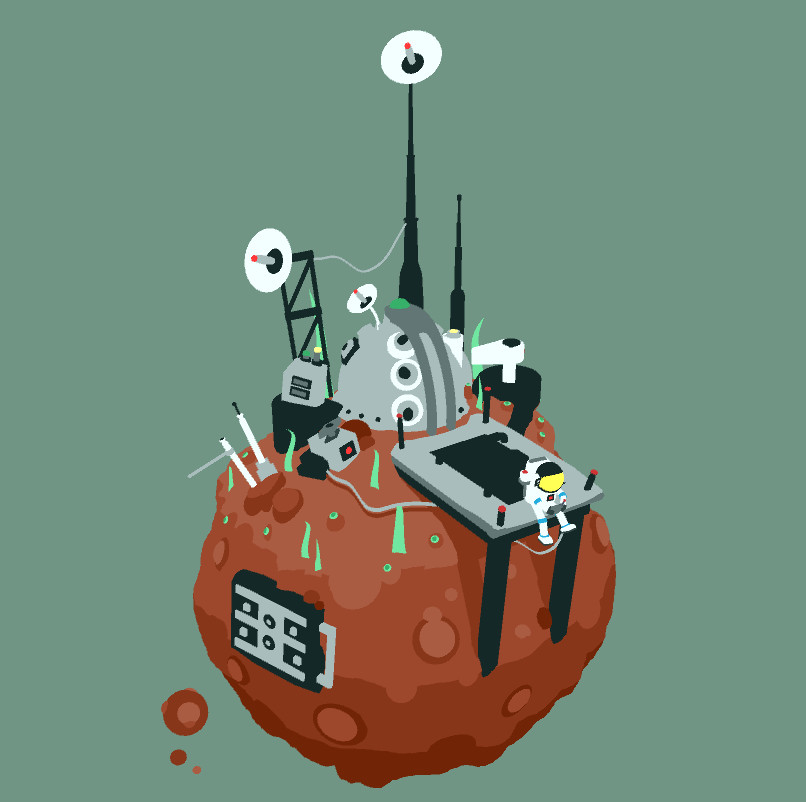 ArtStation - Planetoid 🚀 👨‍🚀