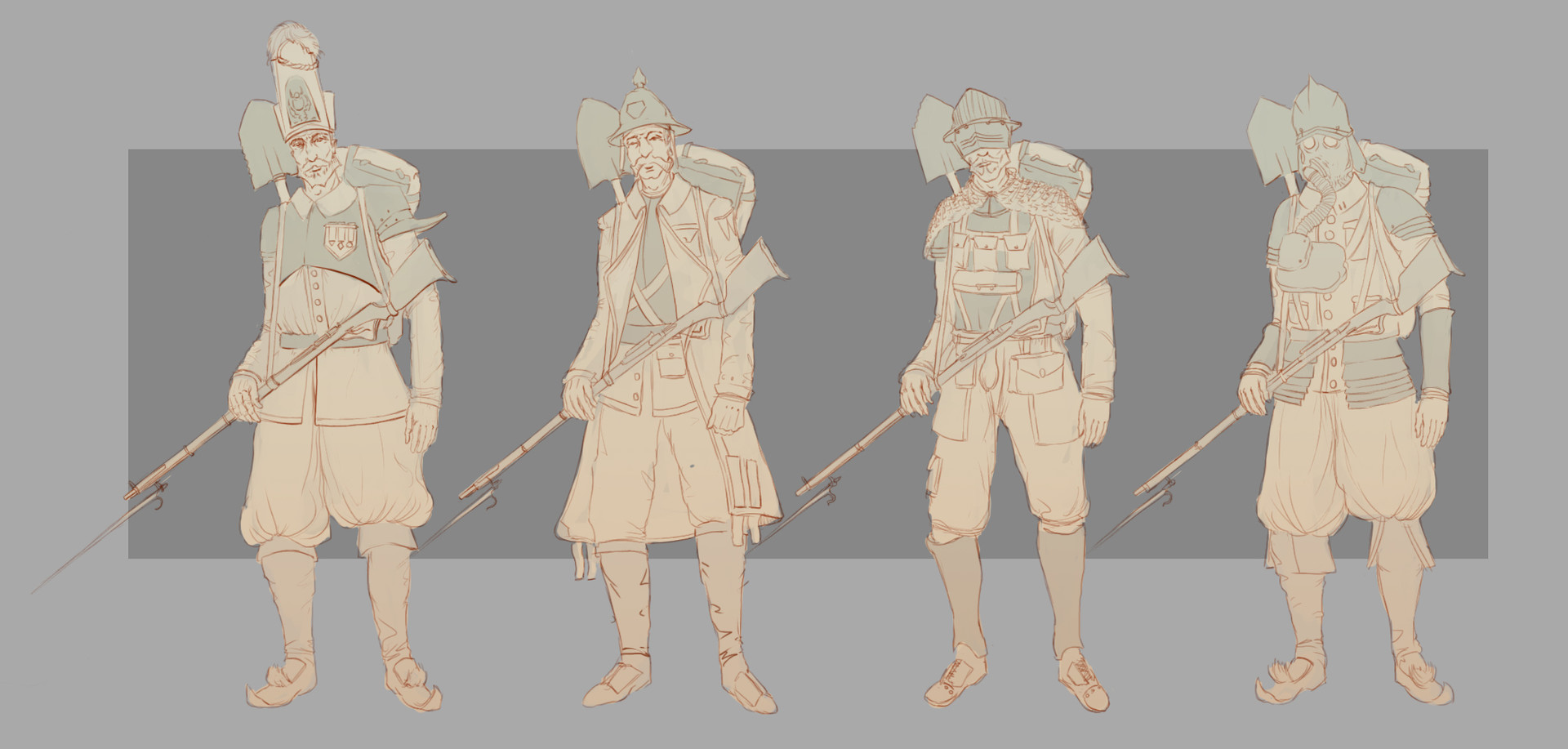 ArtStation - Character Design Variations