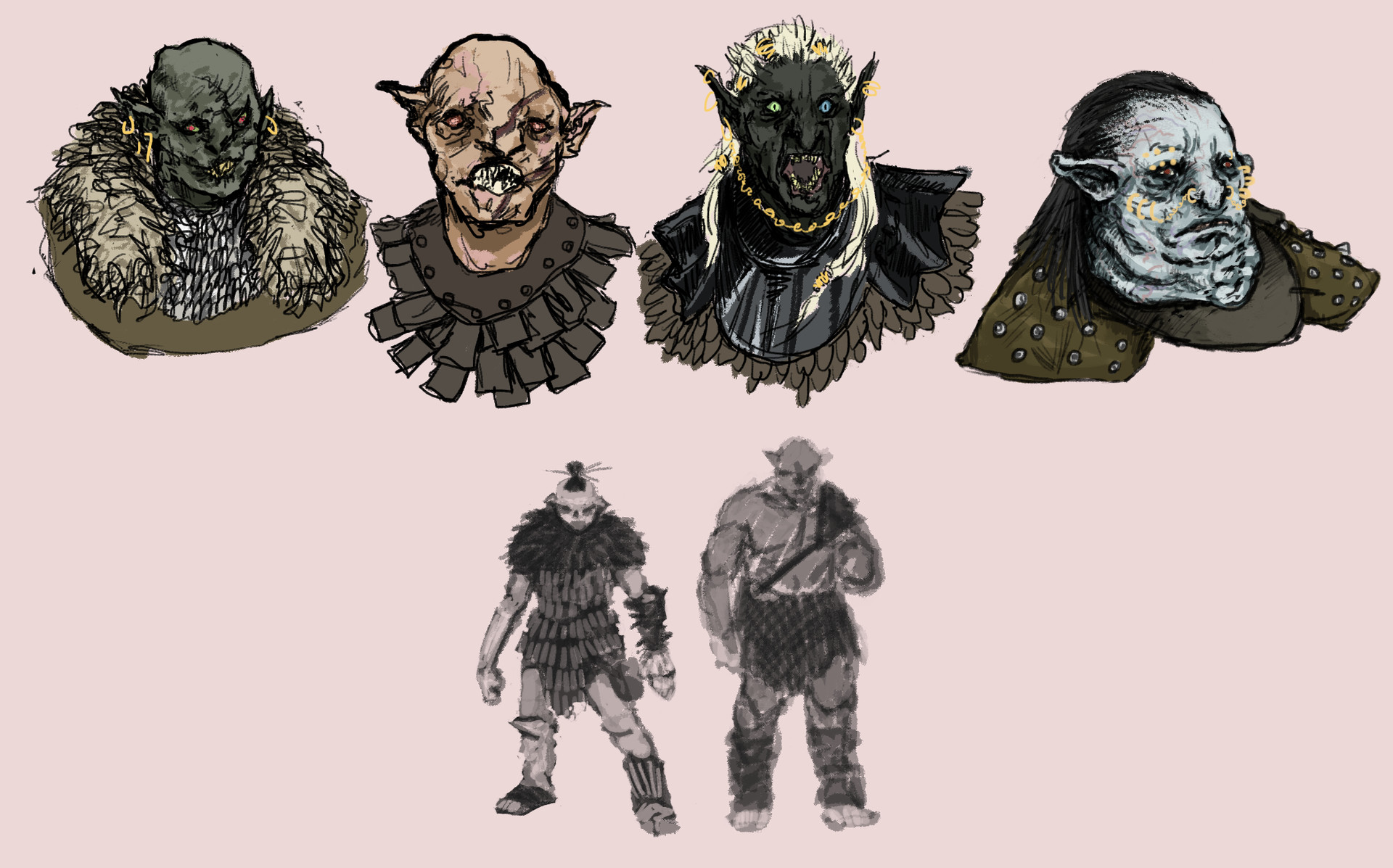 Rafael Padilla - The Endless Dungeon - Ash Orcs