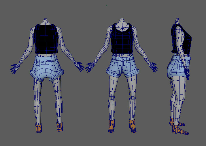 ArtStation - WIP CLOTHES Noodle