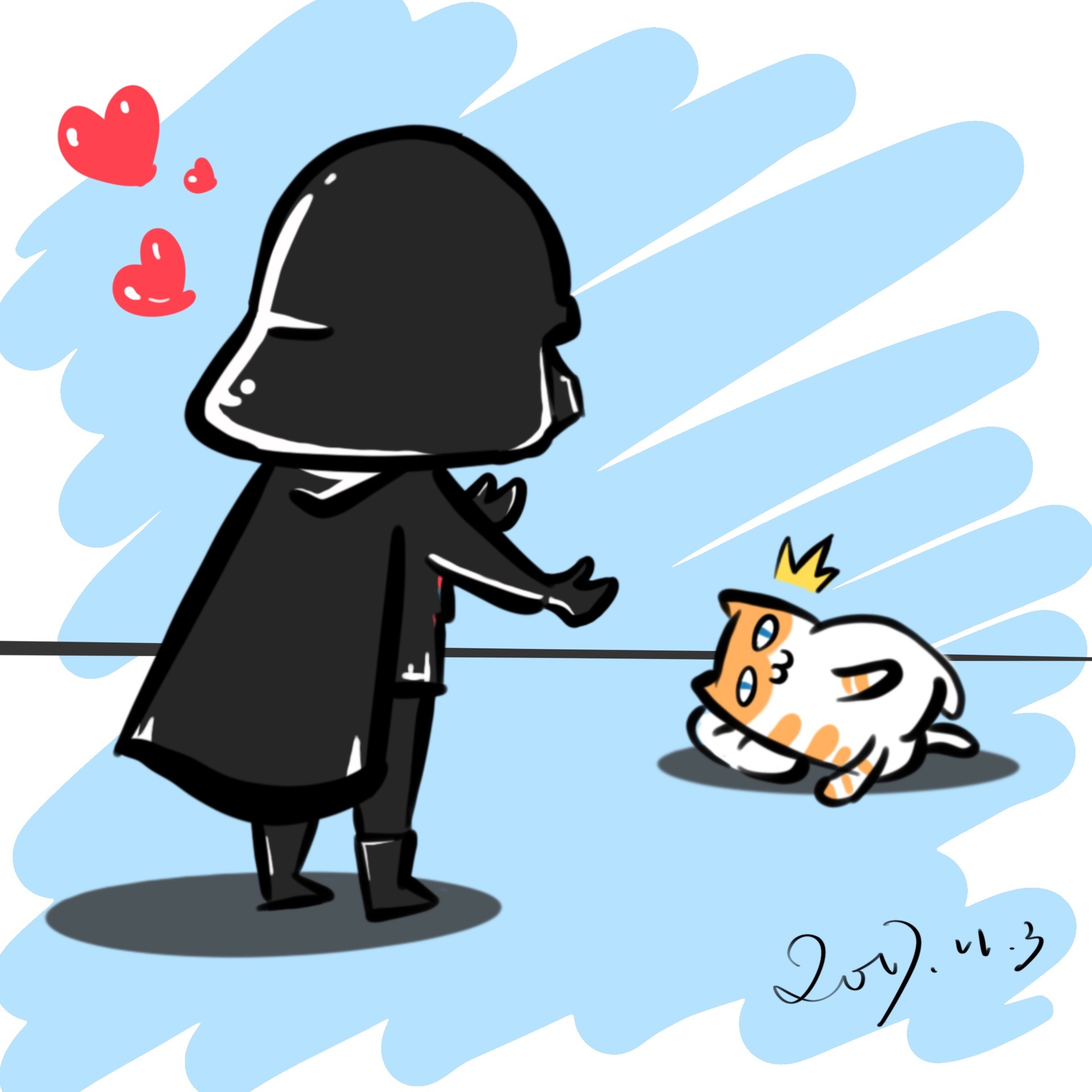 Darth Vader Cat