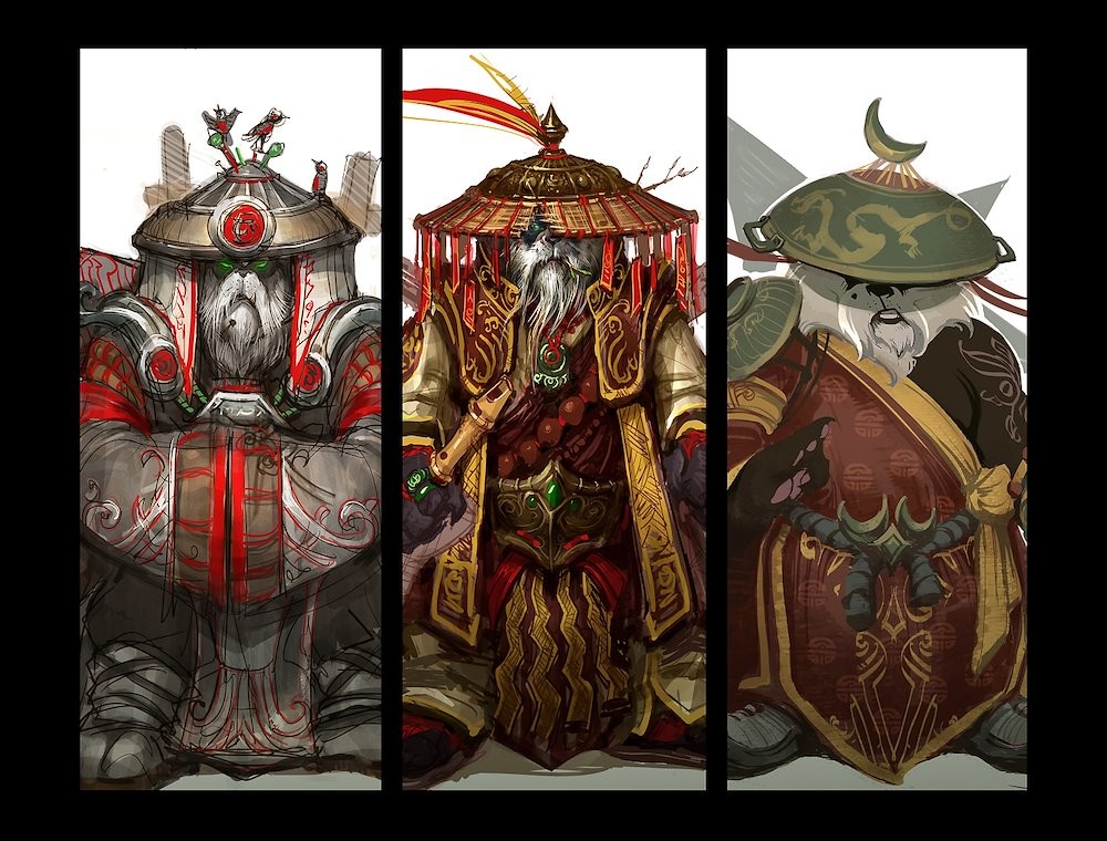 Bernie Kang - Concept Art for World of Warcraft: Mists of Pandaria ...