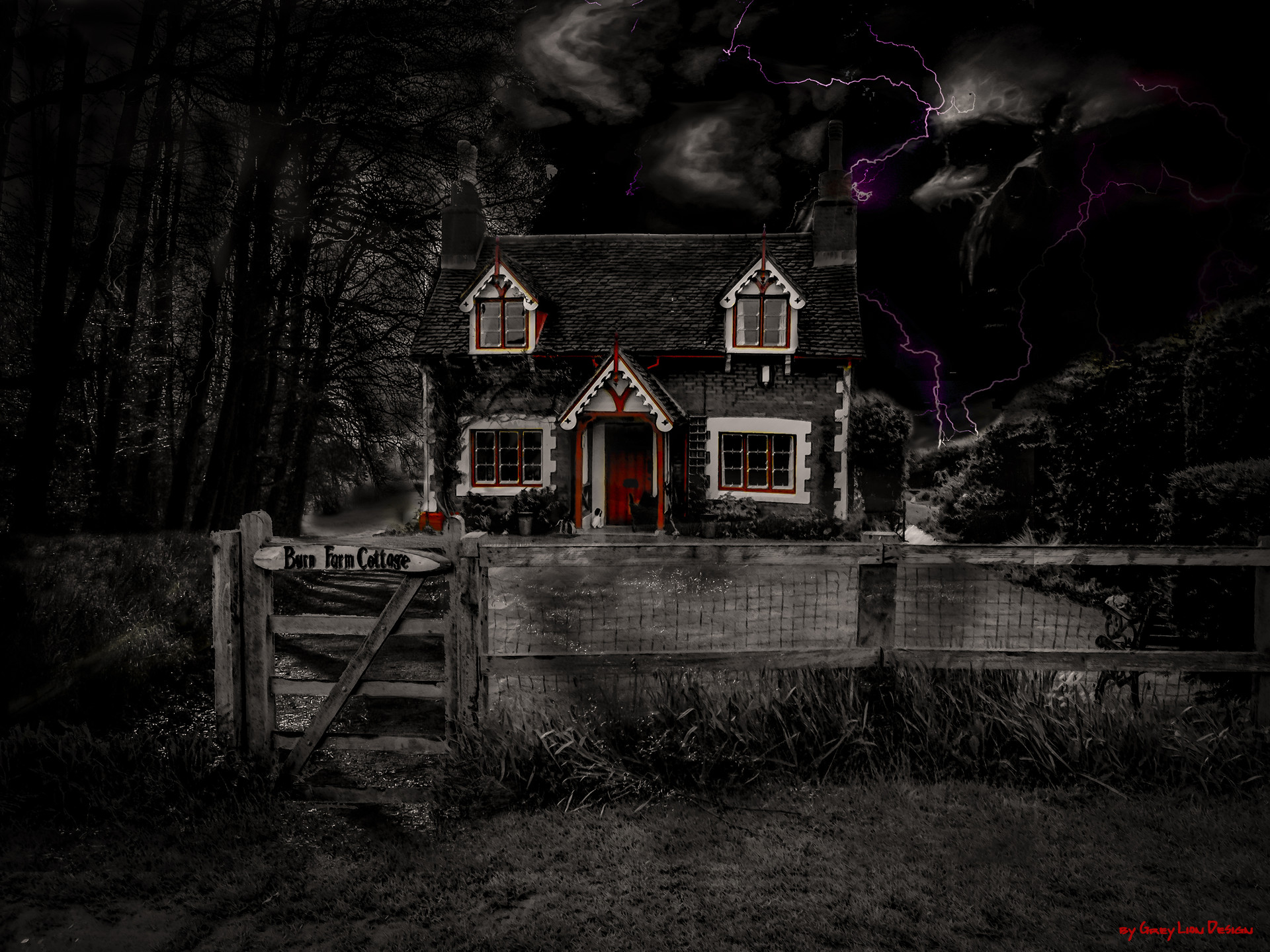 ArtStation - Horror Cottage