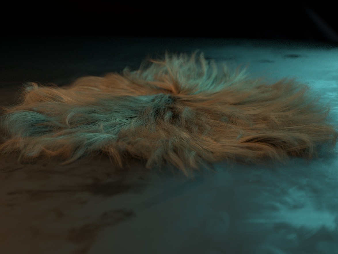 ArtStation - Personal work hair Fur Cinema 4d