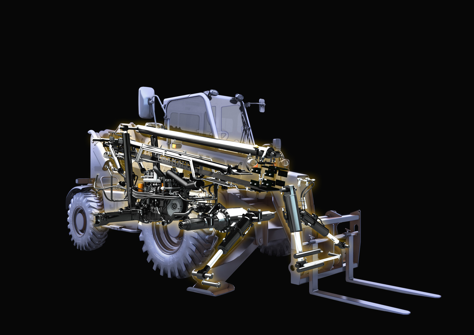 George Pinheiro - JCB India Loadall Machine