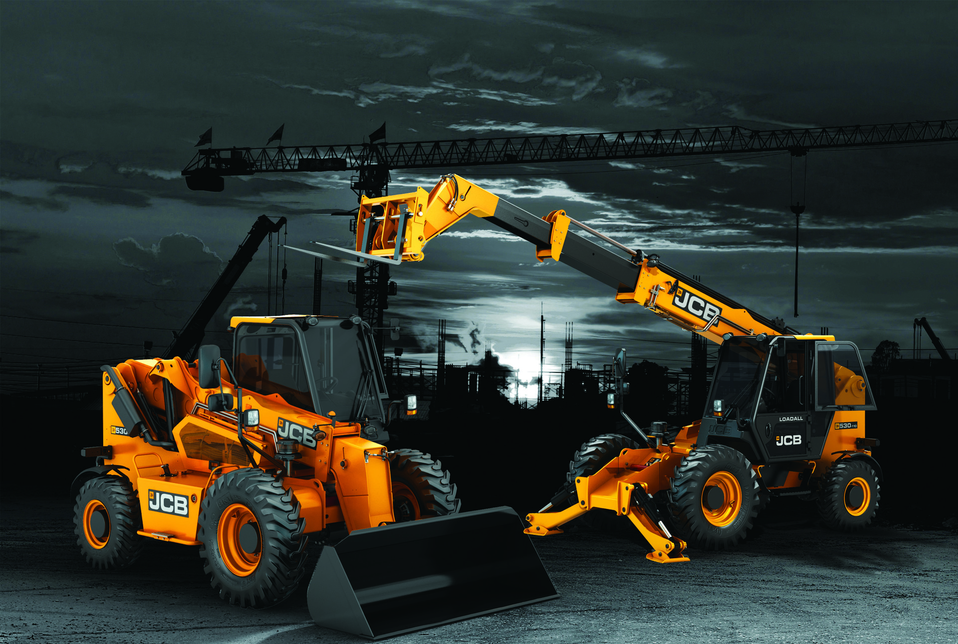 George Pinheiro - JCB India Loadall Machine