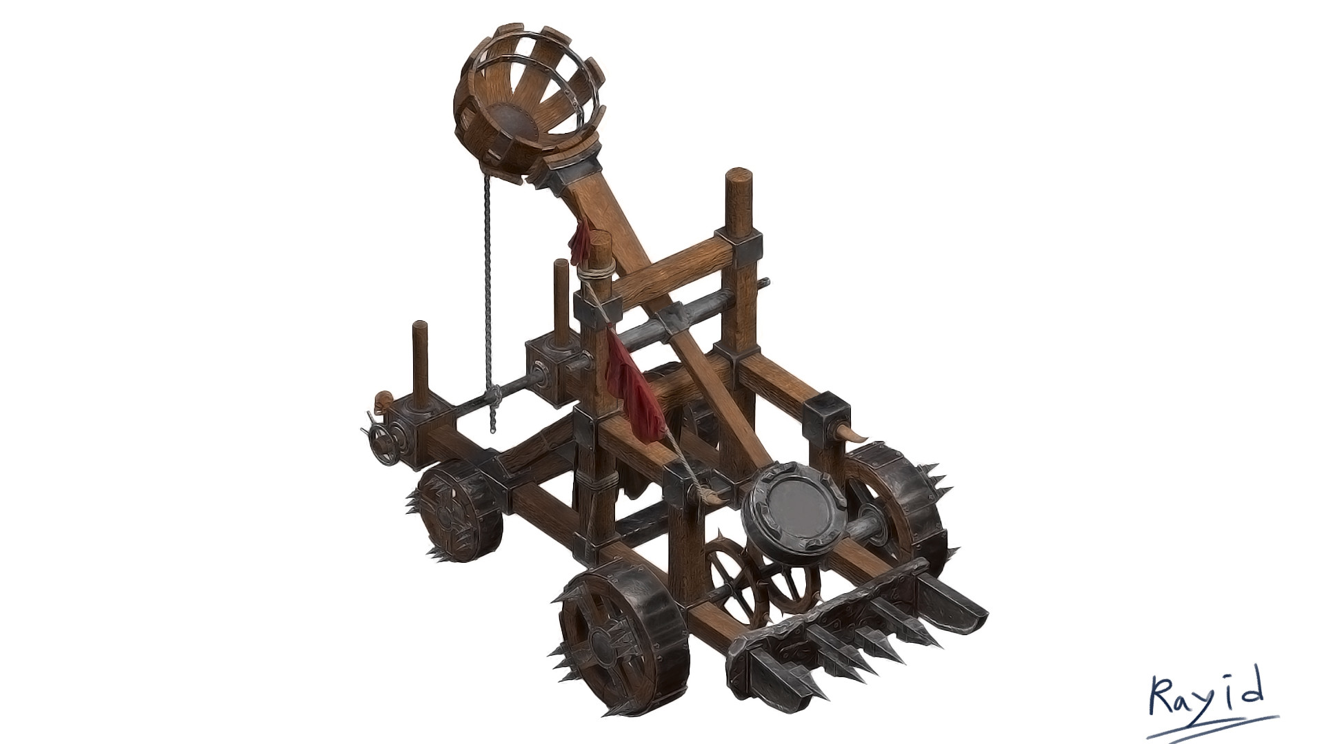 ArtStation - Orc Catapult Concept Art