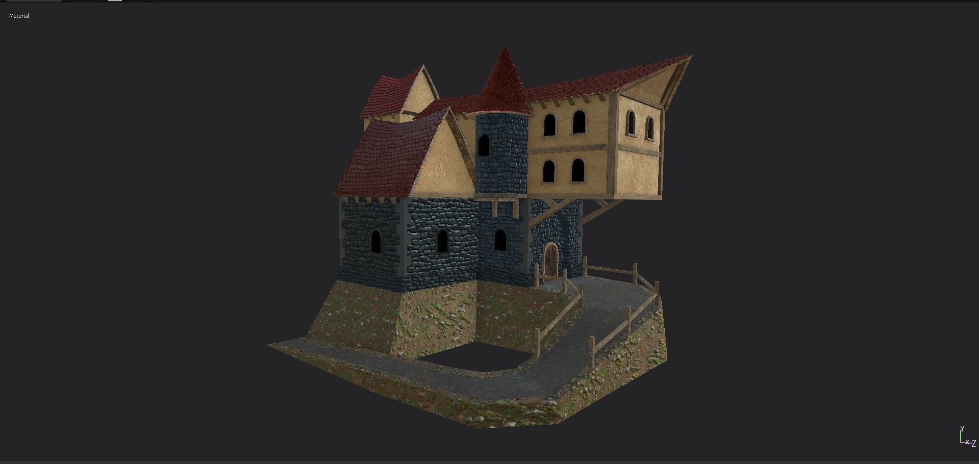 ArtStation - Fantasy Homestead Environment