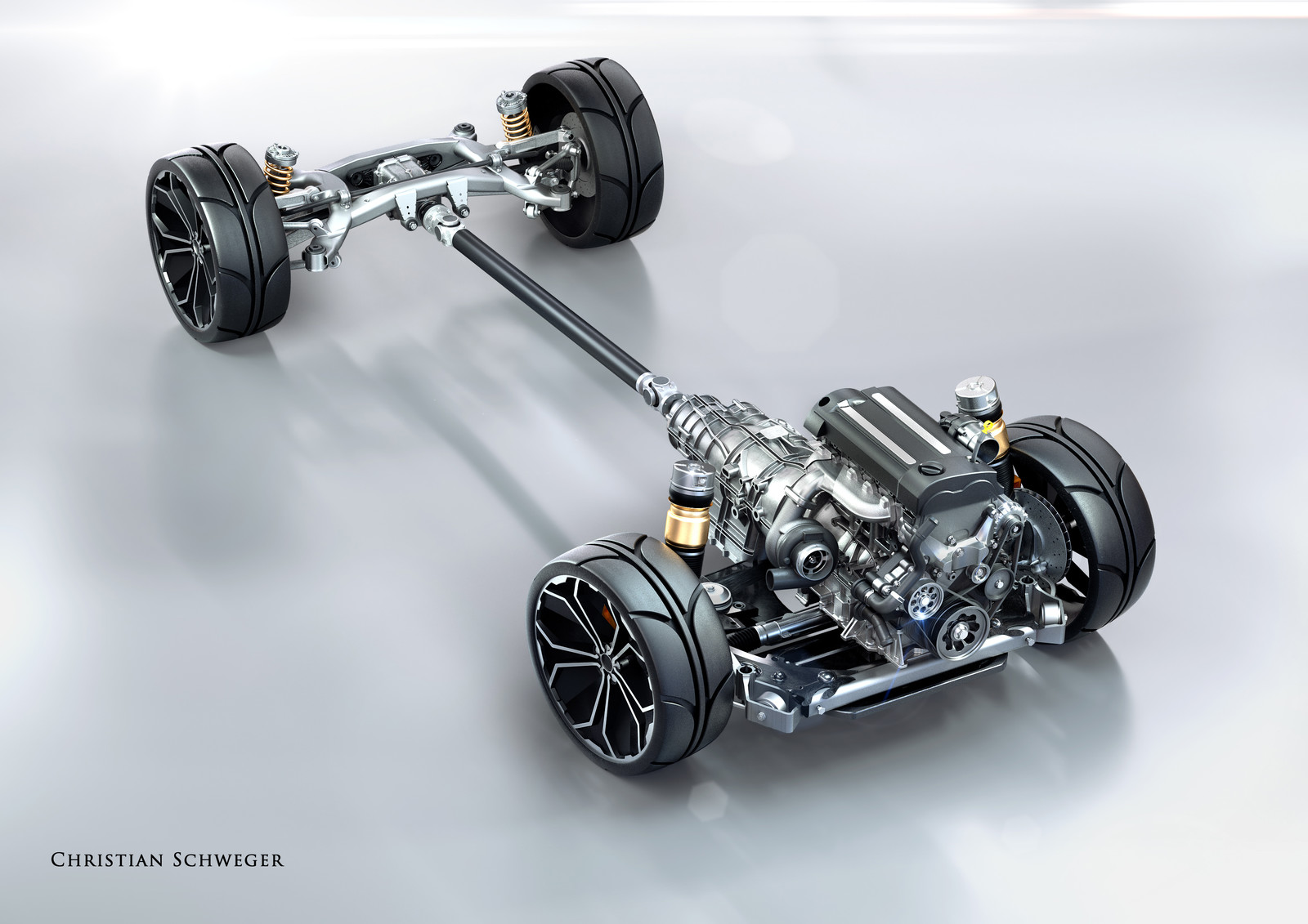 Christian Schweger - Freestyle Brandfree Car Chassis (Antriebsstrang)