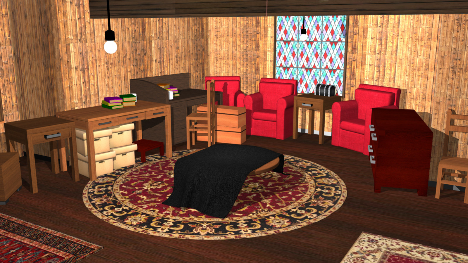 Tony Dimmock-McGarr - Charmed Attic Scene