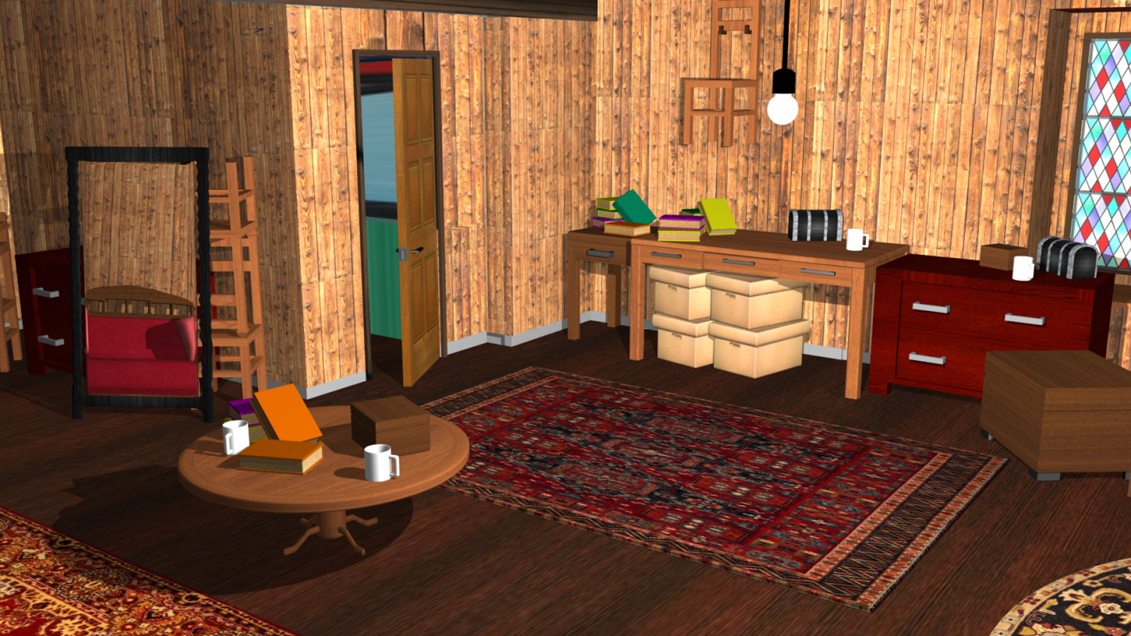 Tony Dimmock-McGarr - Charmed Attic Scene