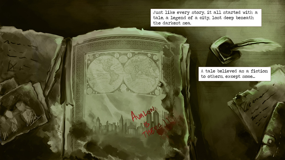 ArtStation - cut scene illustration