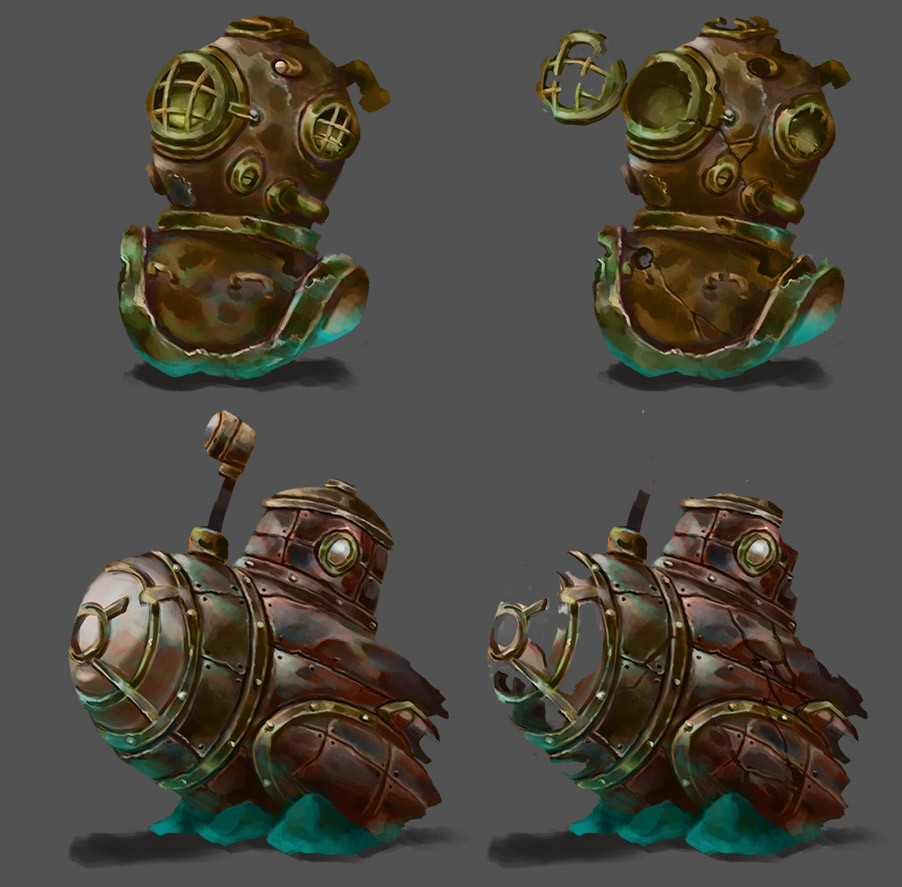 ArtStation - steampunk game assets