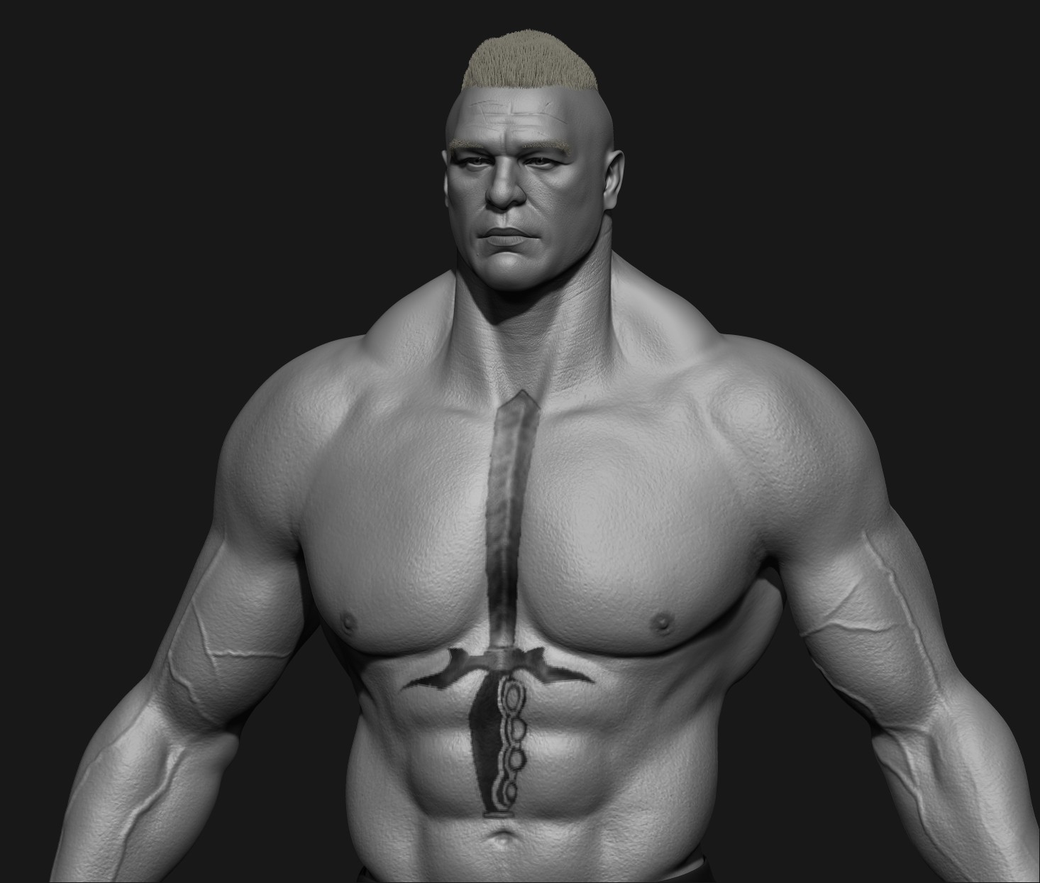 ArtStation - Brock wip