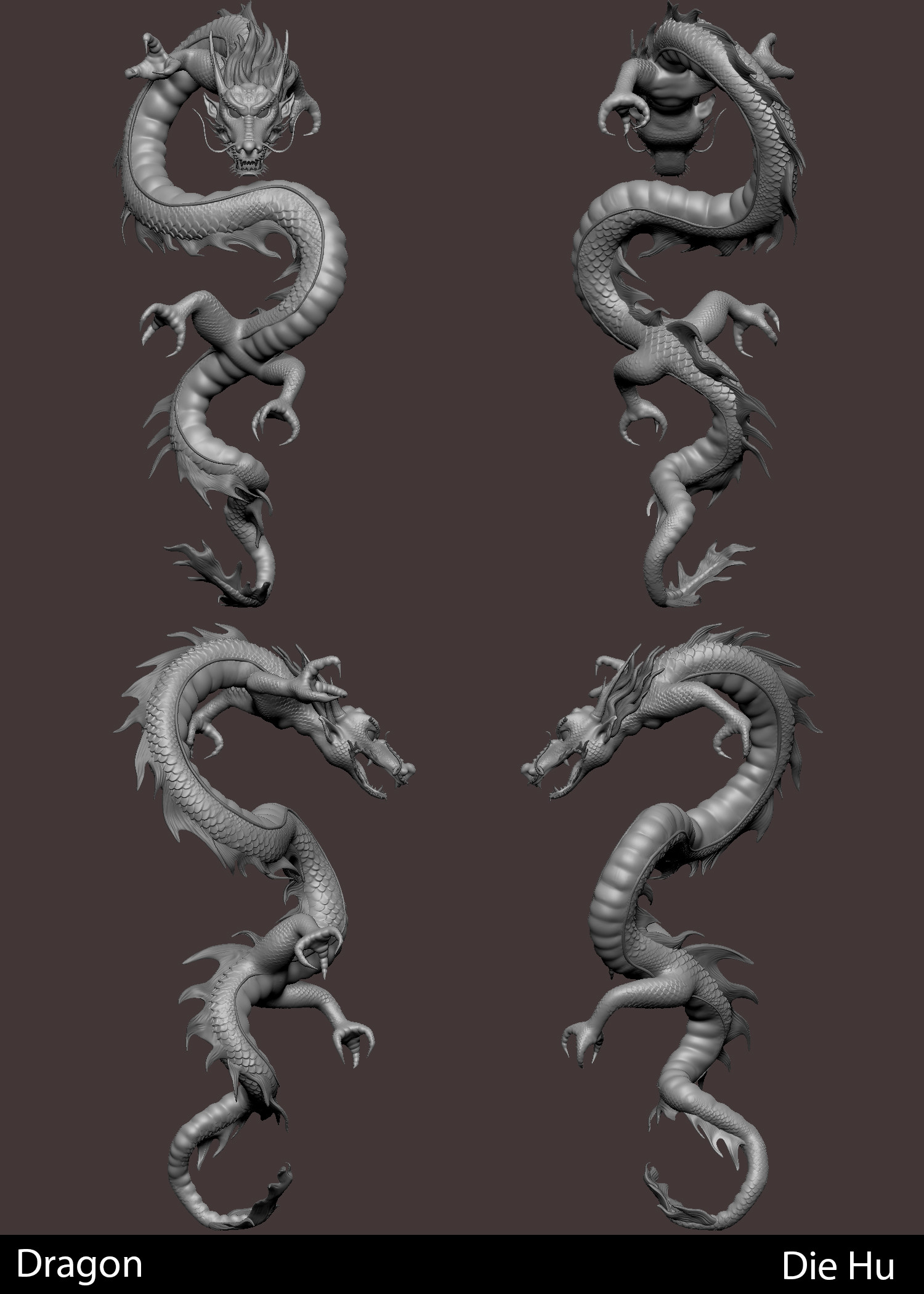 ArtStation - Chinese Dragon