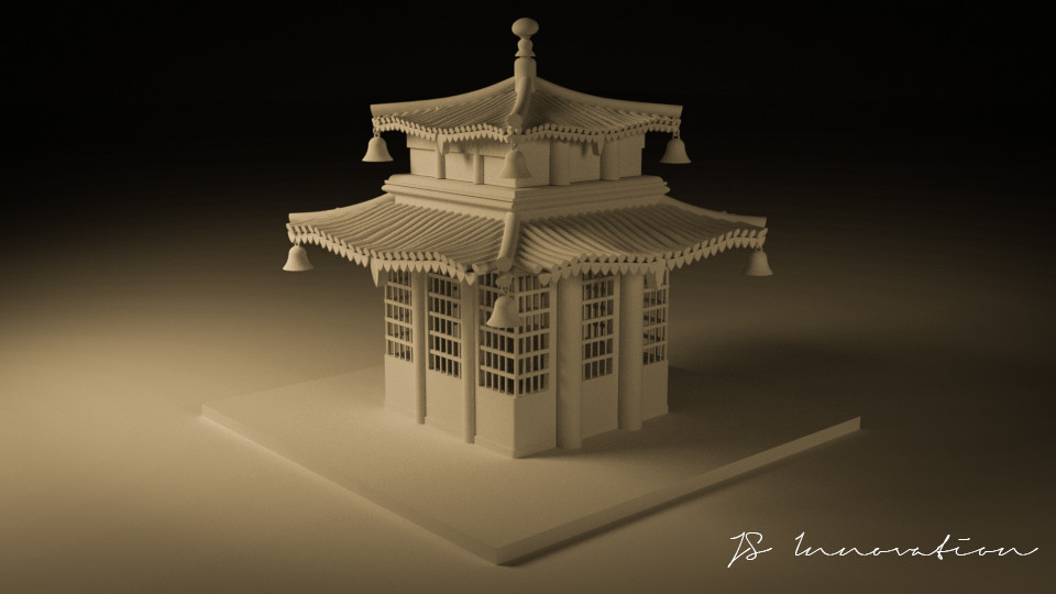 ArtStation - 3D Model of Tample