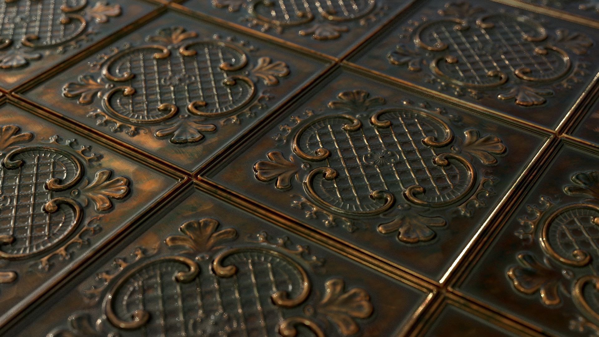 ArtStation - Copper Tiles